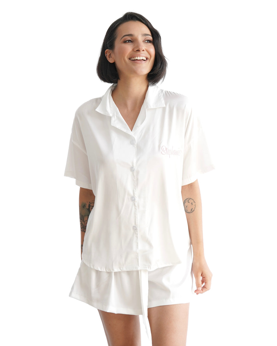 Satin Bridesmaid Pyjamas Sets | Bridal PJs Australia| Bridesmaid PJ's ...