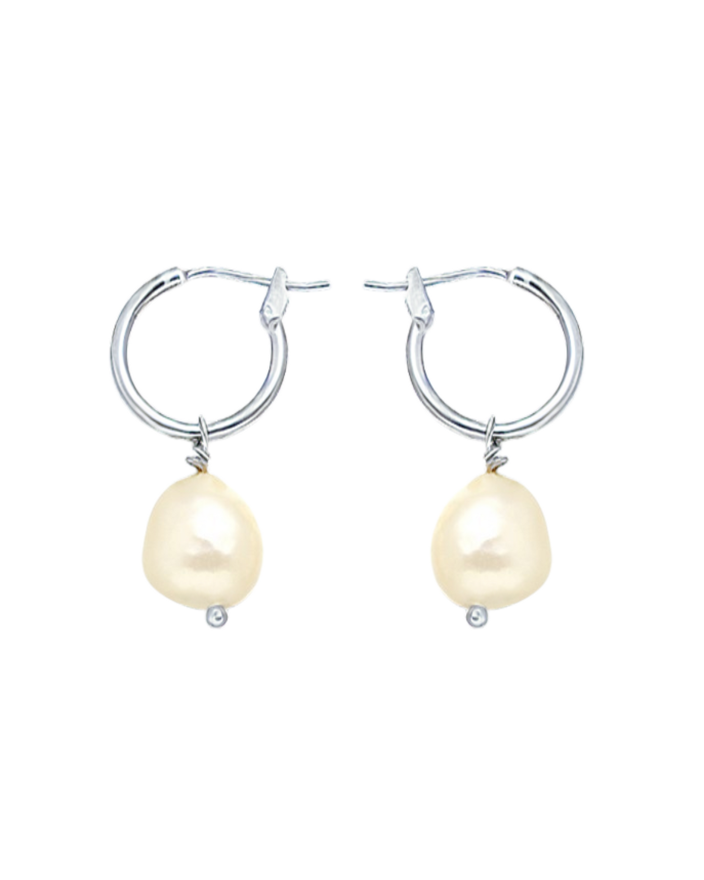Charlotte Baroque Pearl Earrings| Bridesmaid Pearl Earrings – Bride Tribes